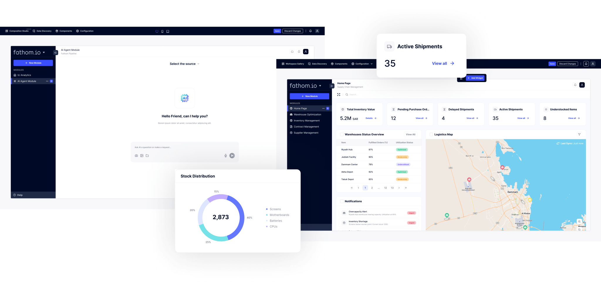 Application Workspace – Fathom.io